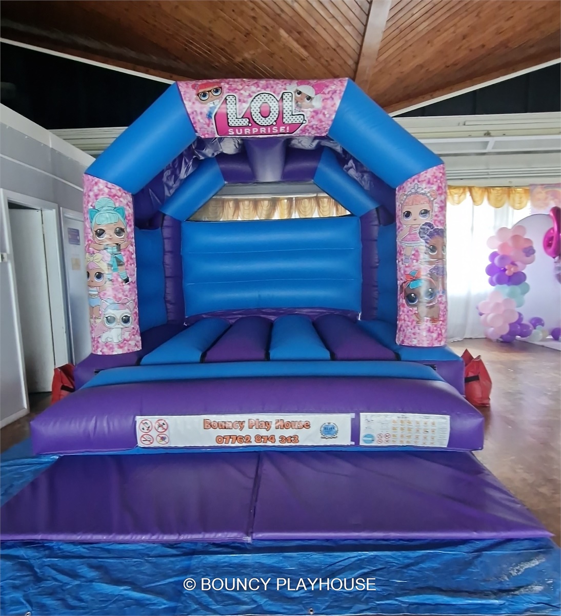 12x12ft LOL Bouncy Castle - Hire in Erith Kent | BOUNCY PLAYHOUSE